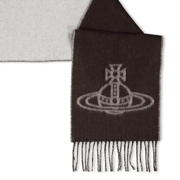 VIVIENNE WESTWOOD Double-sided Fringe Scarf