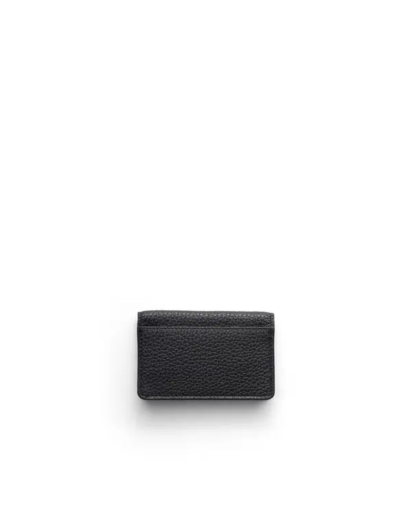 Prada Leather Flap Card Holder
