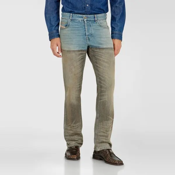 DIESEL® Slim Jeans Regular Waist 1993 D-vyl, Colored, Button Fly - Multicolor