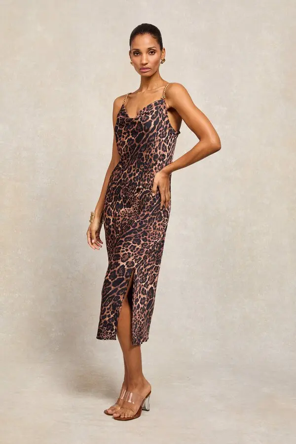 Holland Cooper Aurora Satin Dress