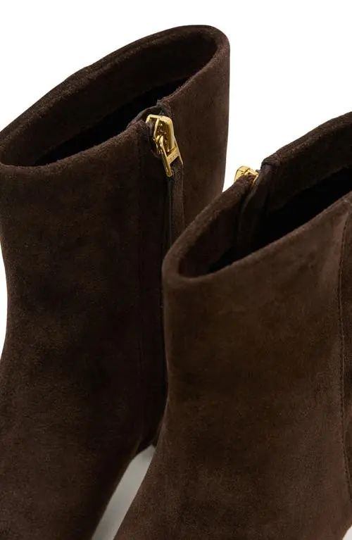 REISS Nicole Leather Ankle Boot