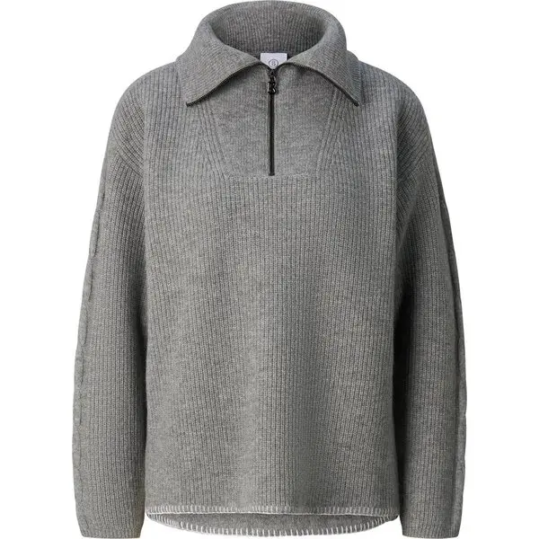 Bogner Larissa Virgin Wool Sweater - Gray