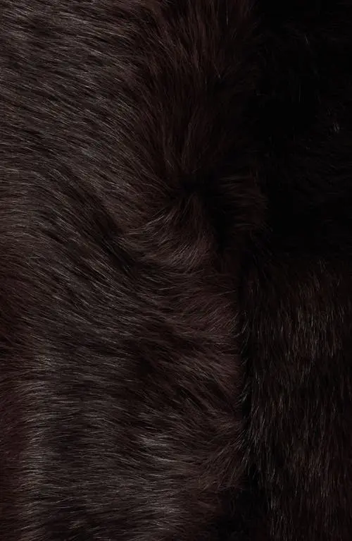 BOSS Soscana Genuine Shearling Midi Coat