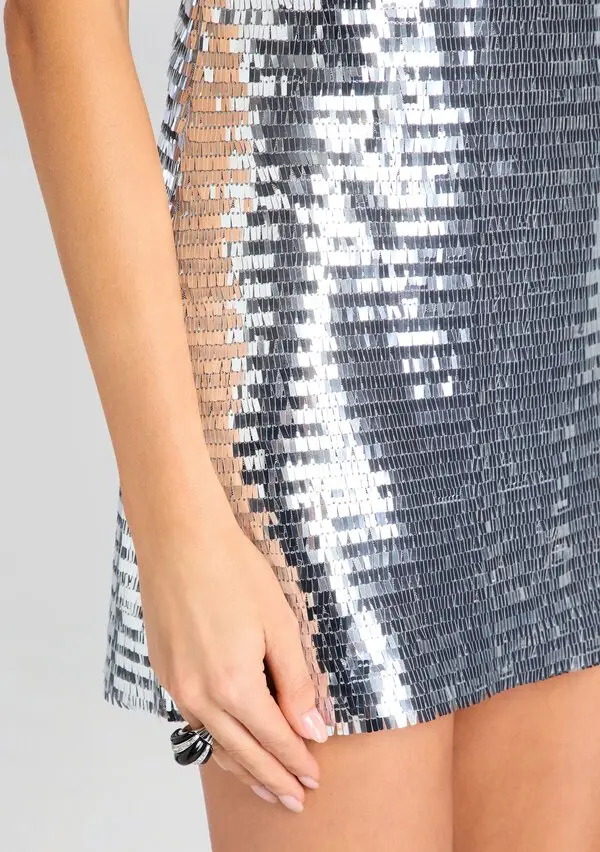 Retrofete Lavender Sequin Dress