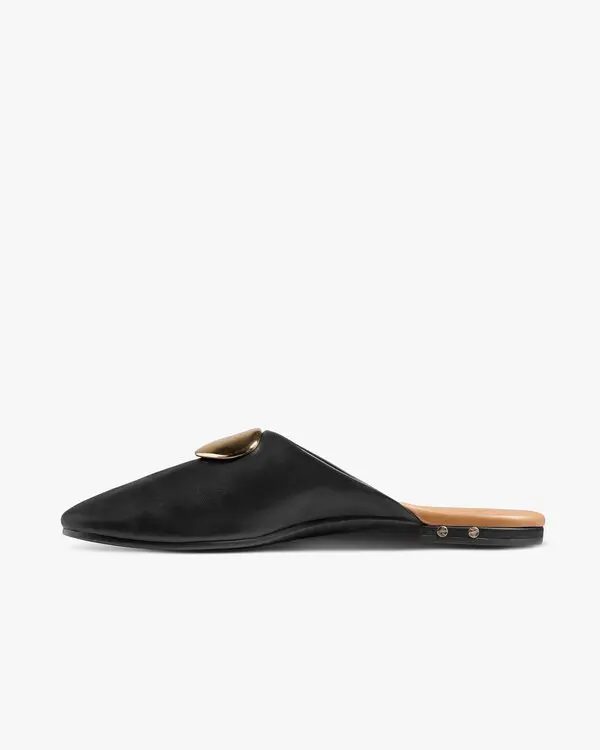 Beek Blackbird Bling Leather Mule