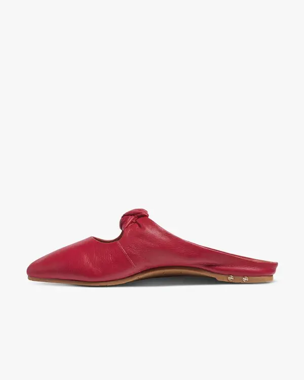 Beek Noddy Leather Ballet Mule