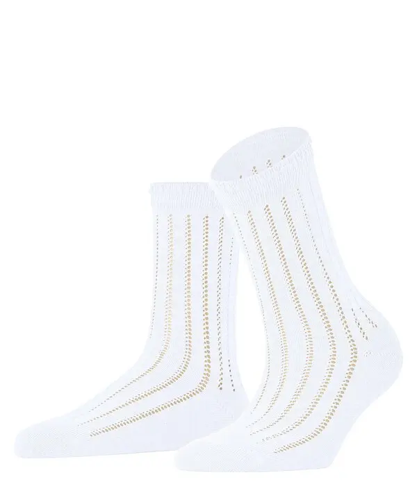 Falke Eyelet Socks - White