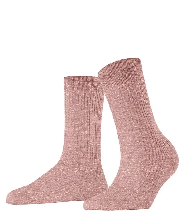 Falke Shiny Rib Socks - Pink