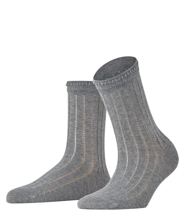 Falke Eyelet Socks - Grey