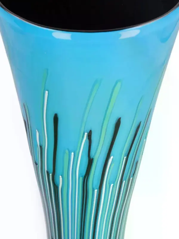 Versace Venini Striped Vase