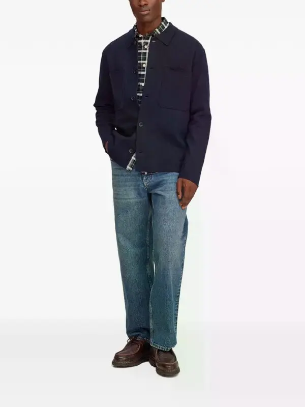 Nn07 Jonas Chest-pocket Cardigan