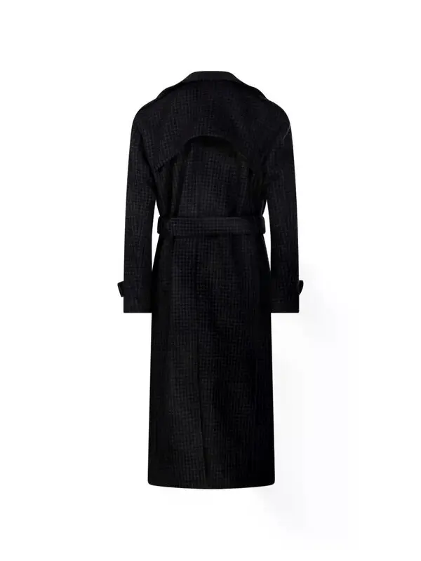 Tagliatore Houndstooth-pattern Double-breasted Coat