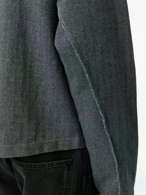 MFPEN Leisure Herringbone-pattern Jacket