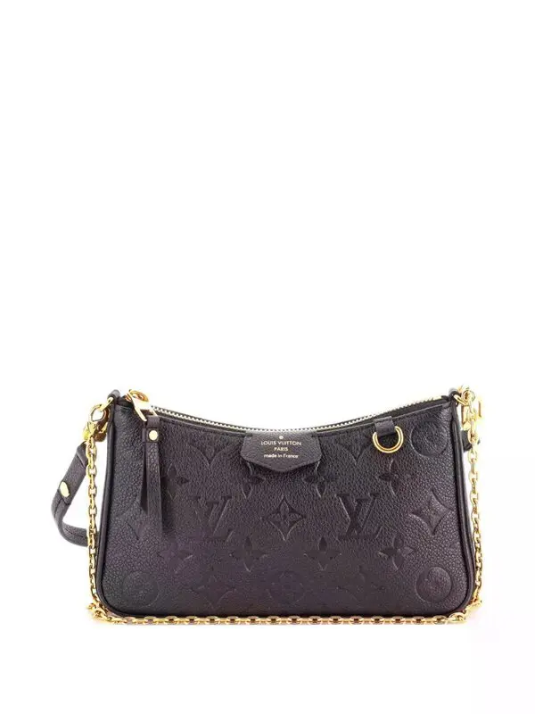 LOUIS VUITTON Easy Pouch On Strap Monogram Empreinte Leather Shoulder Bag