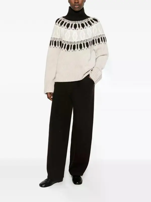 Arch4 Fair Isle Roll-neck Sweater