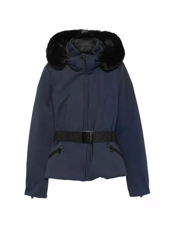 Goldbergh Hida Fur-trim Ski Jacket - Blue