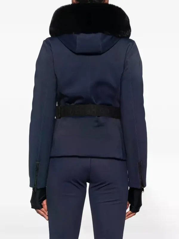 Goldbergh Hida Fur-trim Ski Jacket - Blue