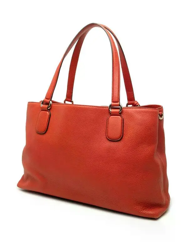 Gucci 2000-2015 Medium Calfskin Soho Working Tote Satchel