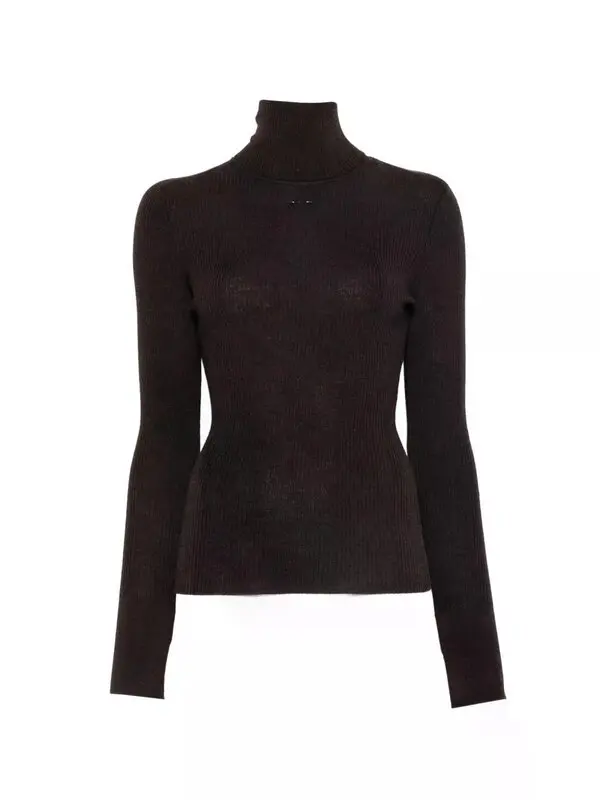 Barbara Bui Ribbed-knit Roll-neck Sweater