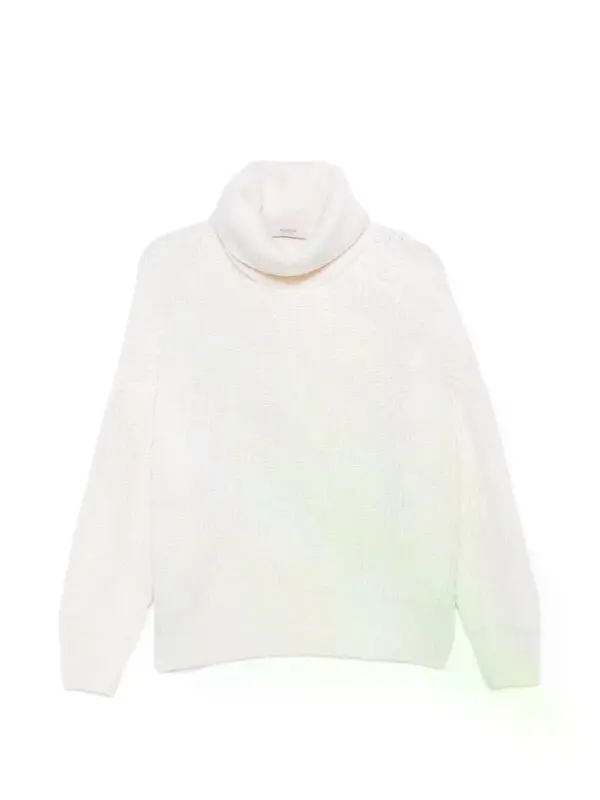 Agnona Ribbed-knit Roll-neck Sweater