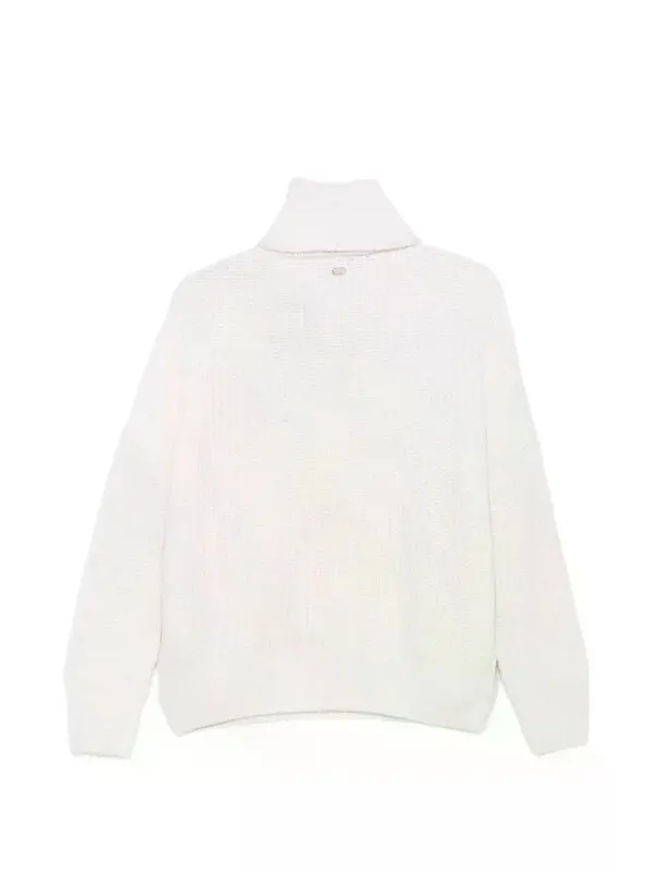 Agnona Ribbed-knit Roll-neck Sweater