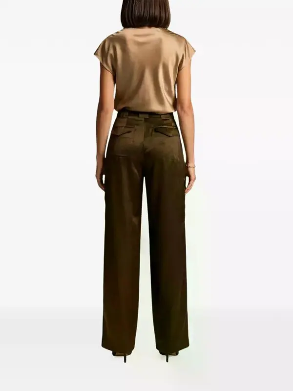 Vince Satin-finish Trousers