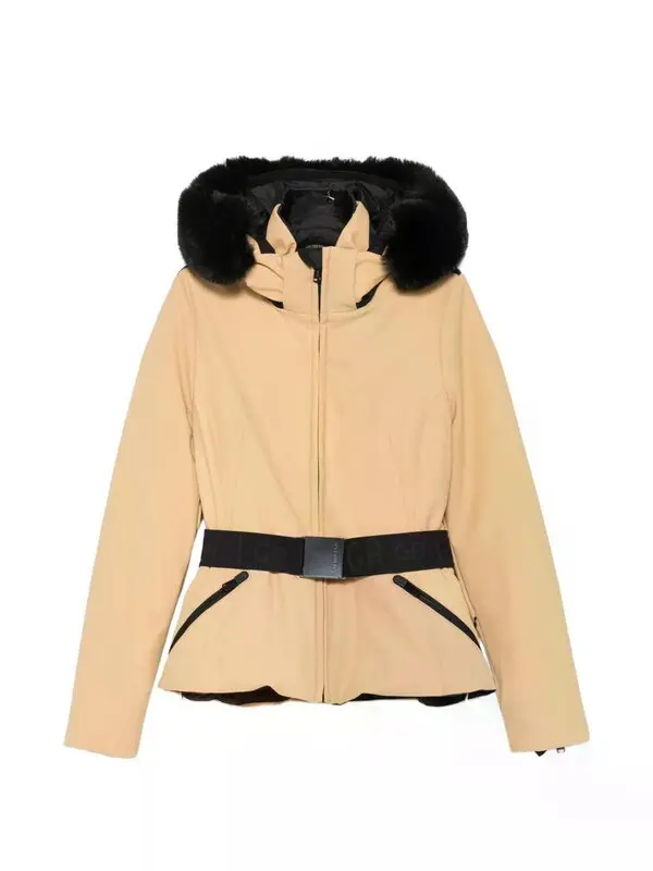 Goldbergh Hida Faux-fur Trim Ski Jacket - Neutrals