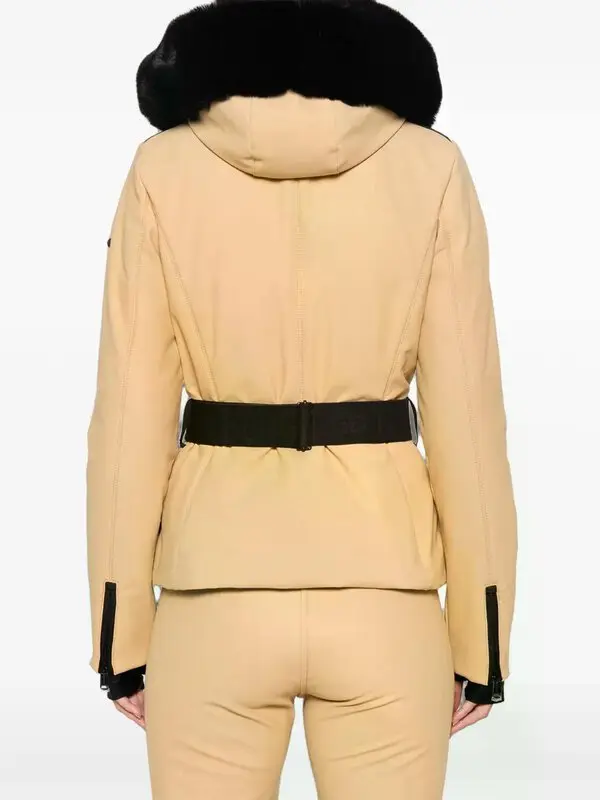 Goldbergh Hida Faux-fur Trim Ski Jacket - Neutrals