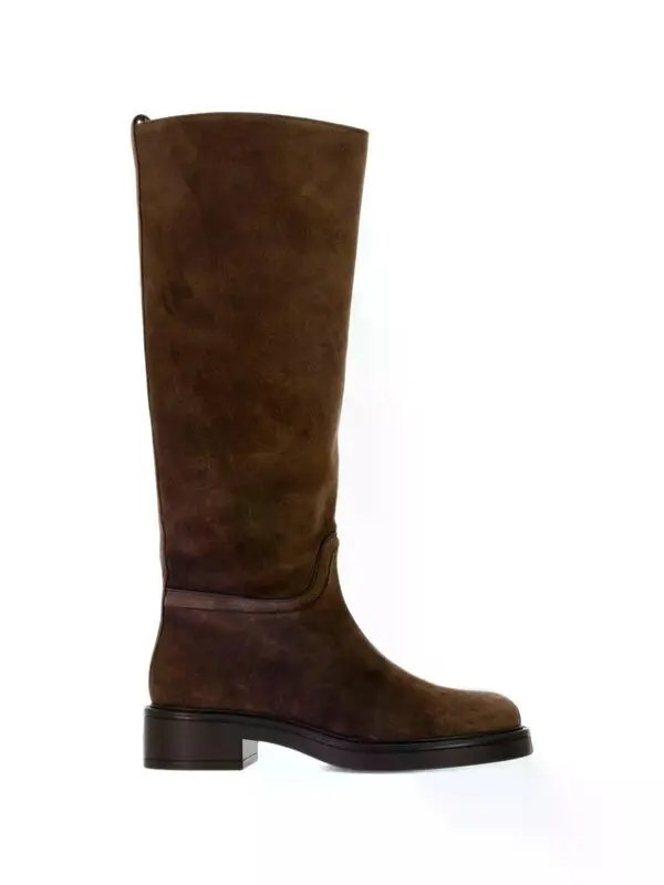 STUART WEITZMAN Suede Boots - Brown