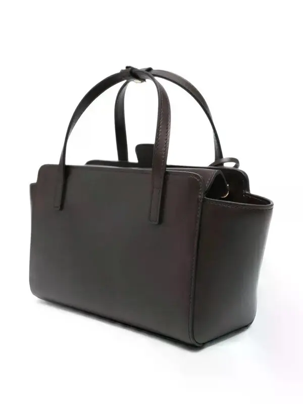 HIDESINS Small Flap Leather Tote Bag