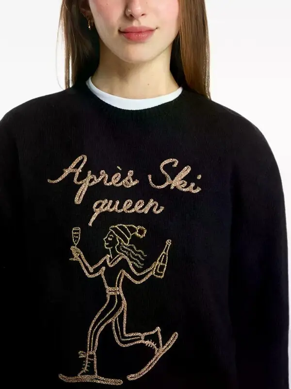 MC2 SAINT BARTH New Queen Embroidered Sweater
