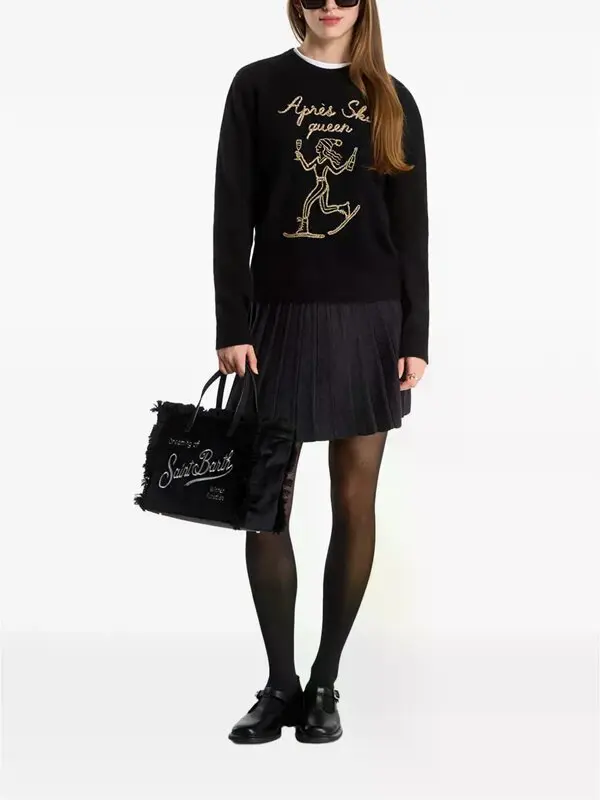 MC2 SAINT BARTH New Queen Embroidered Sweater