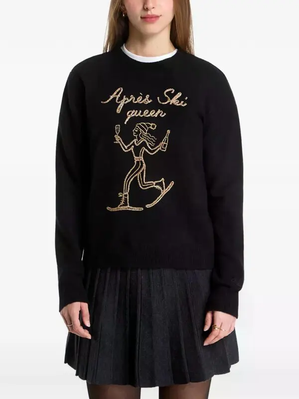MC2 SAINT BARTH New Queen Embroidered Sweater