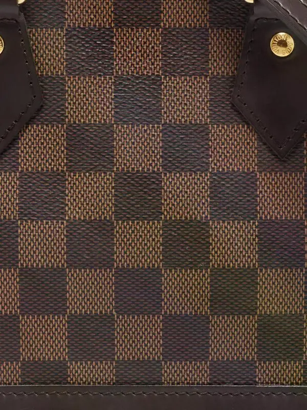 LOUIS VUITTON 2019 Bb Alma Damier Ebene Handbag