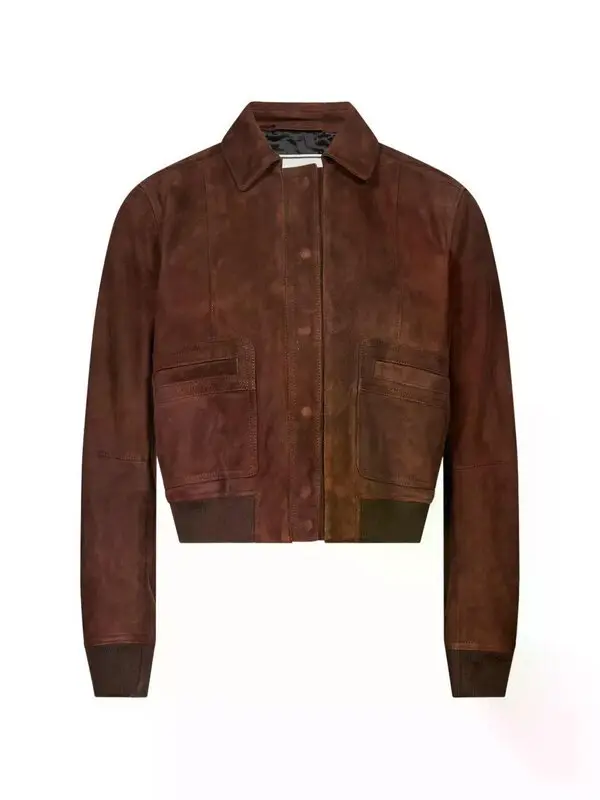 Tagliatore Katia Suede Bomber Jacket