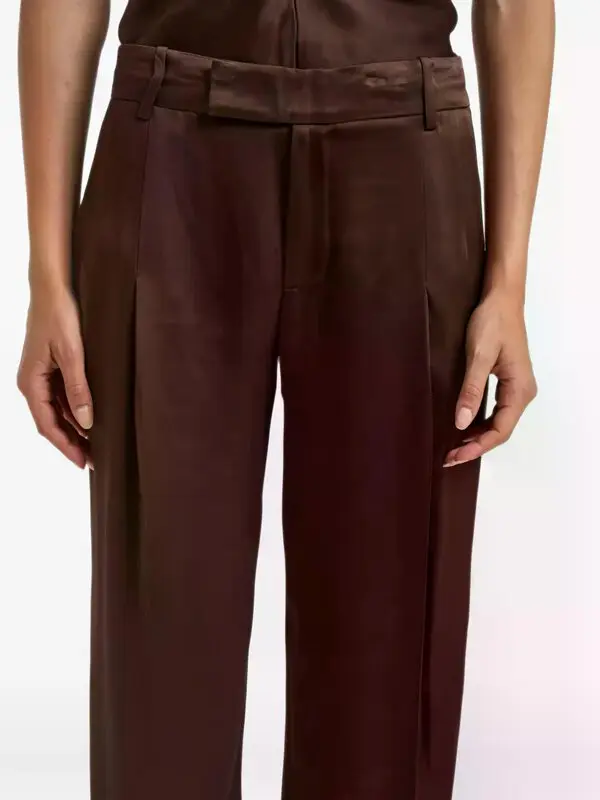 Federica Tosi Pleated Wide-leg Trousers