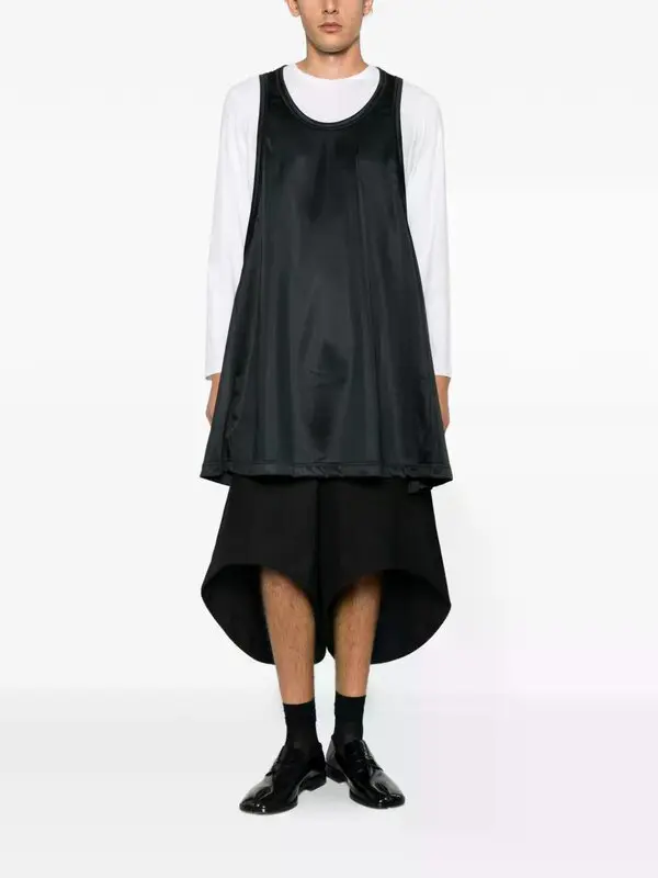 Comme Des Garçons Flared Sleeveless T-shirt
