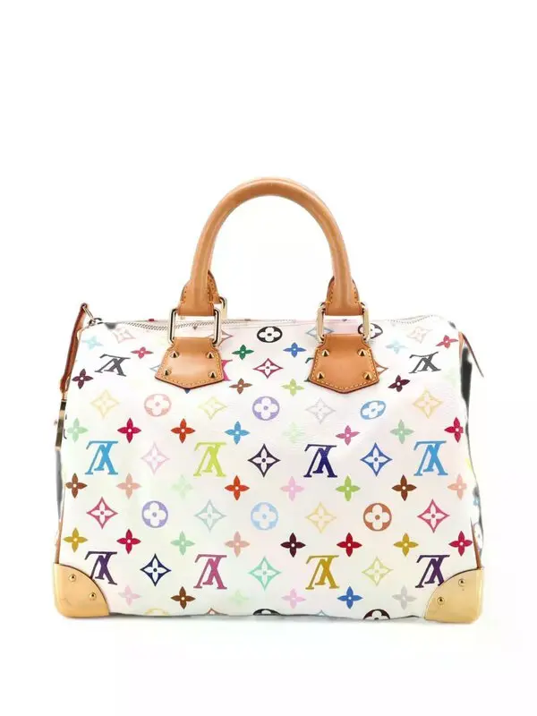 LOUIS VUITTON Speedy Handbag Monogram Multicolor 30 Satchel