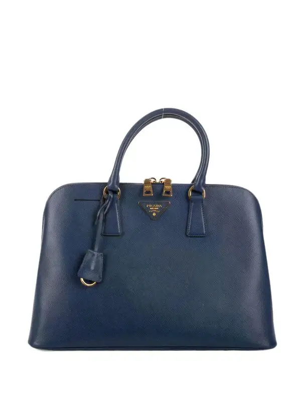 Prada Large Promenade Saffiano Lux Shoulder Bag