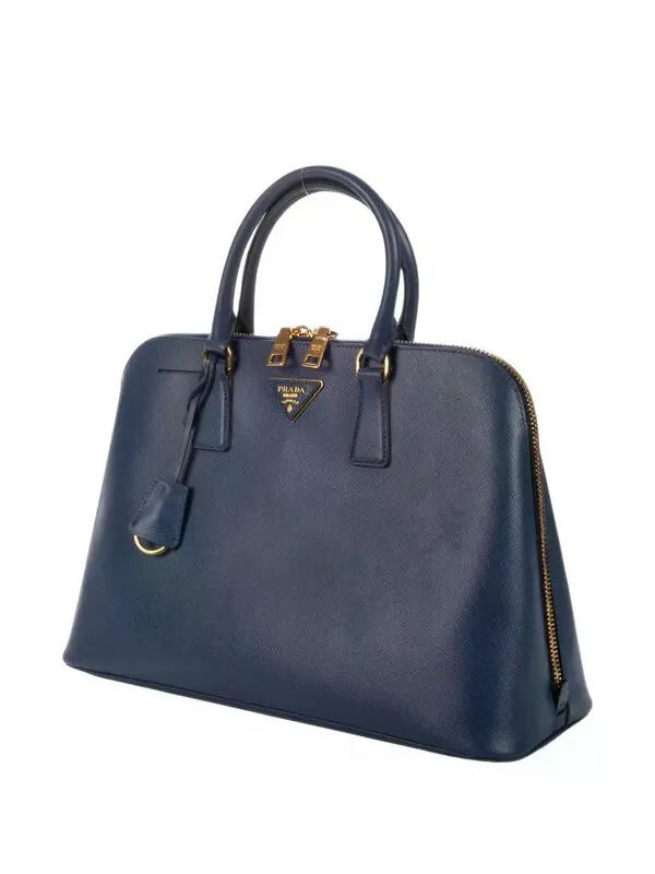 Prada Large Promenade Saffiano Lux Shoulder Bag
