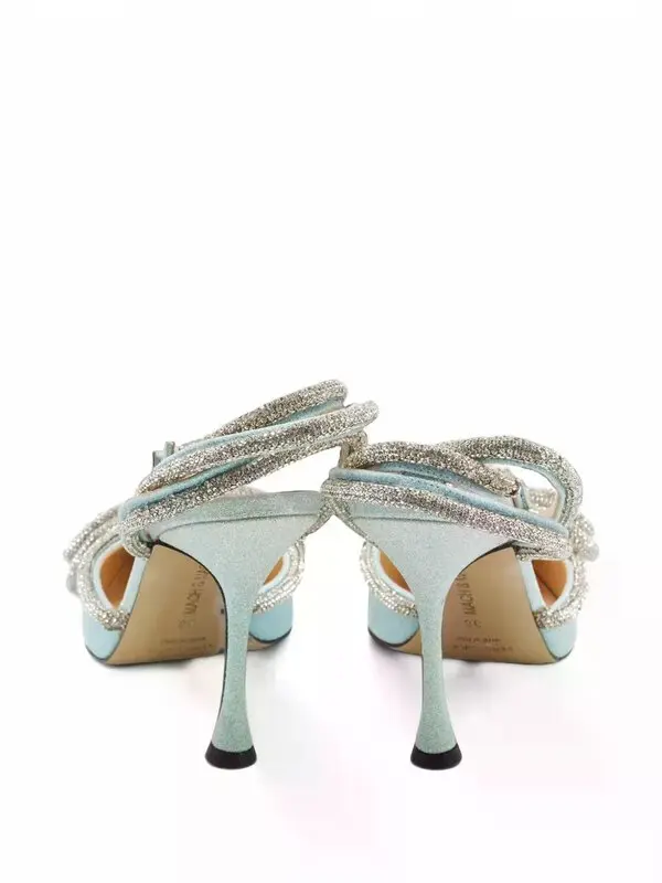 Mach & Mach Double Bow Crystal Pumps