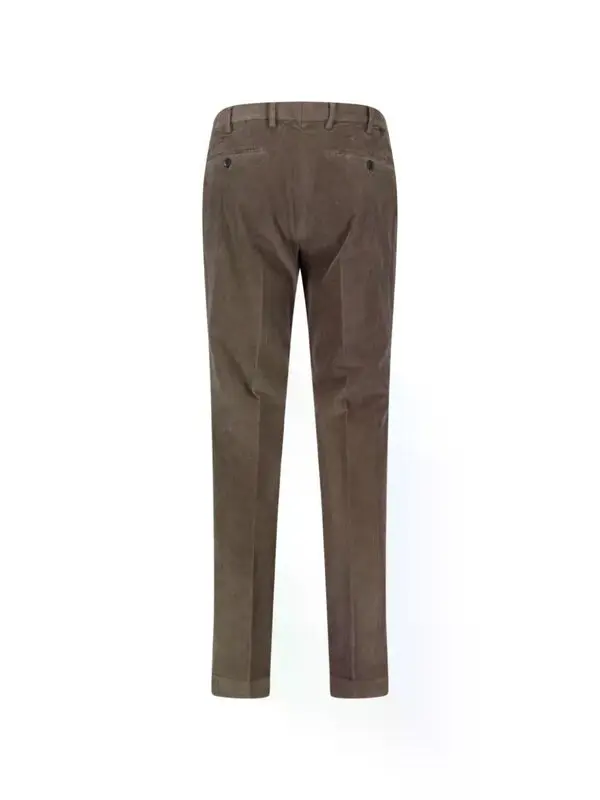 Incotex Pleated Corduroy Trousers