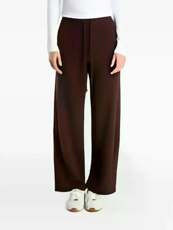 MC2 SAINT BARTH Cambon Drawstring-waist Trousers - Brown