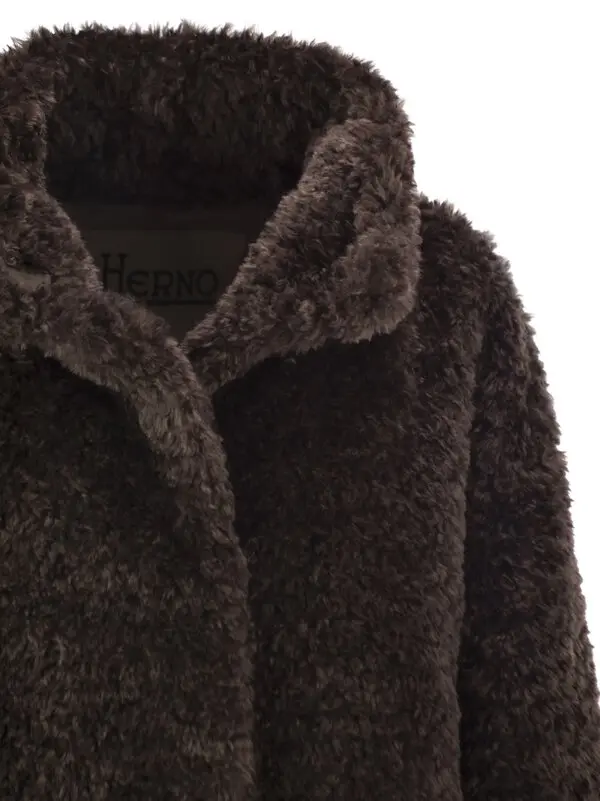 Herno Teddy Shearling-effect Jacket