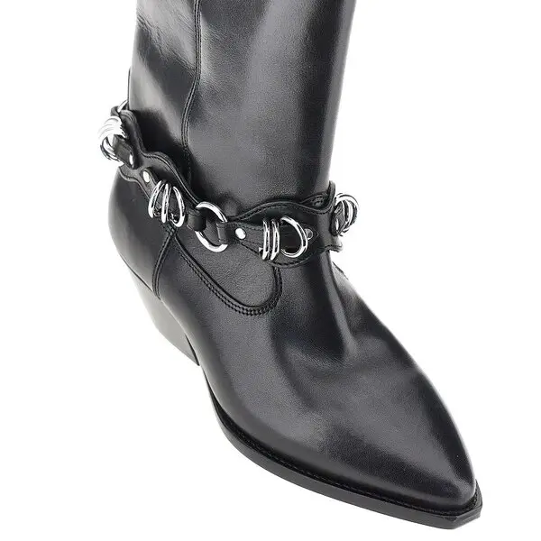 Isabel Marant Étoile Duerto' Leather Boots - Black