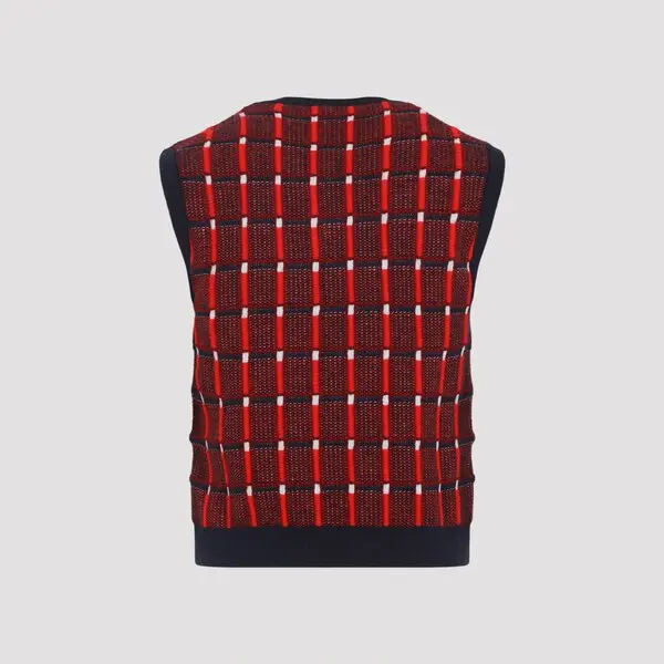 JIL SANDER Sleeveless Knitted Vest