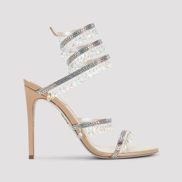Rene Caovilla Chandelier High-heel Sandal - Multicolor