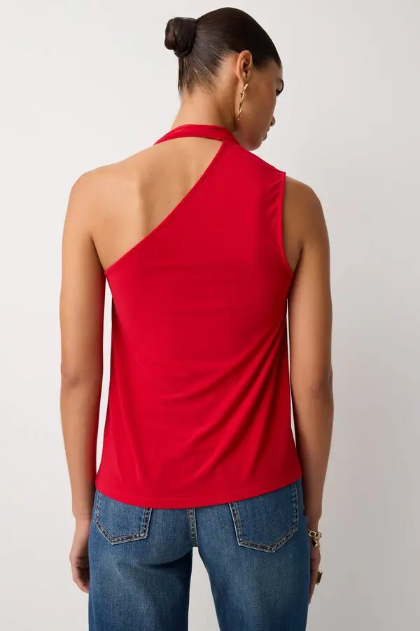 Ramy Brook Aleah Embellished Top - Ruby
