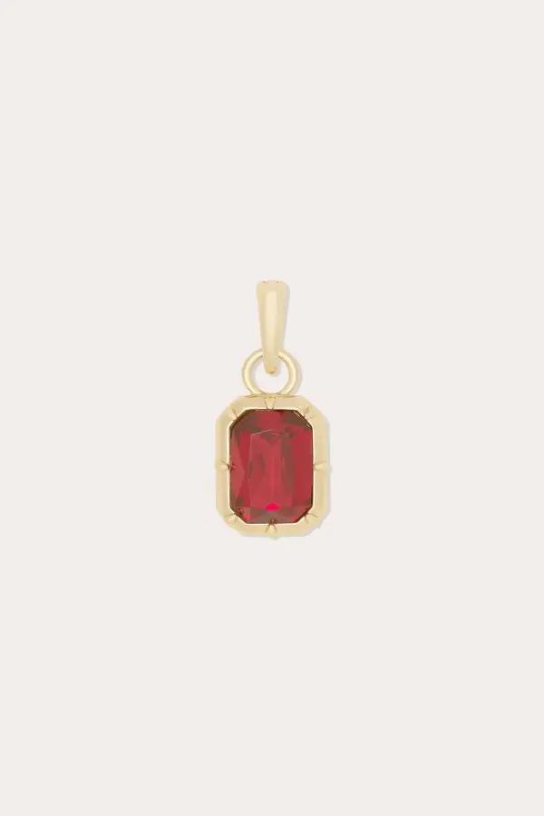 Ramy Brook Ciera Birthstone Necklace - Ruby