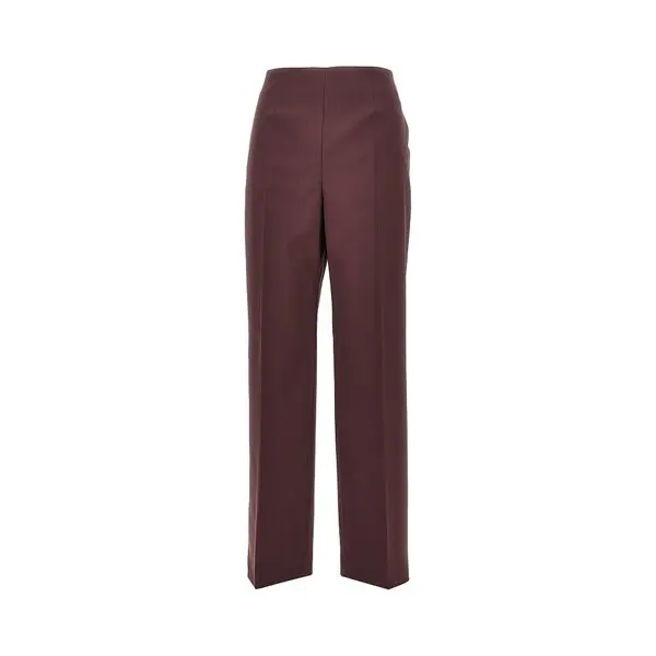 Alberta Ferretti Wool-blend Tailored Cigarette Pants